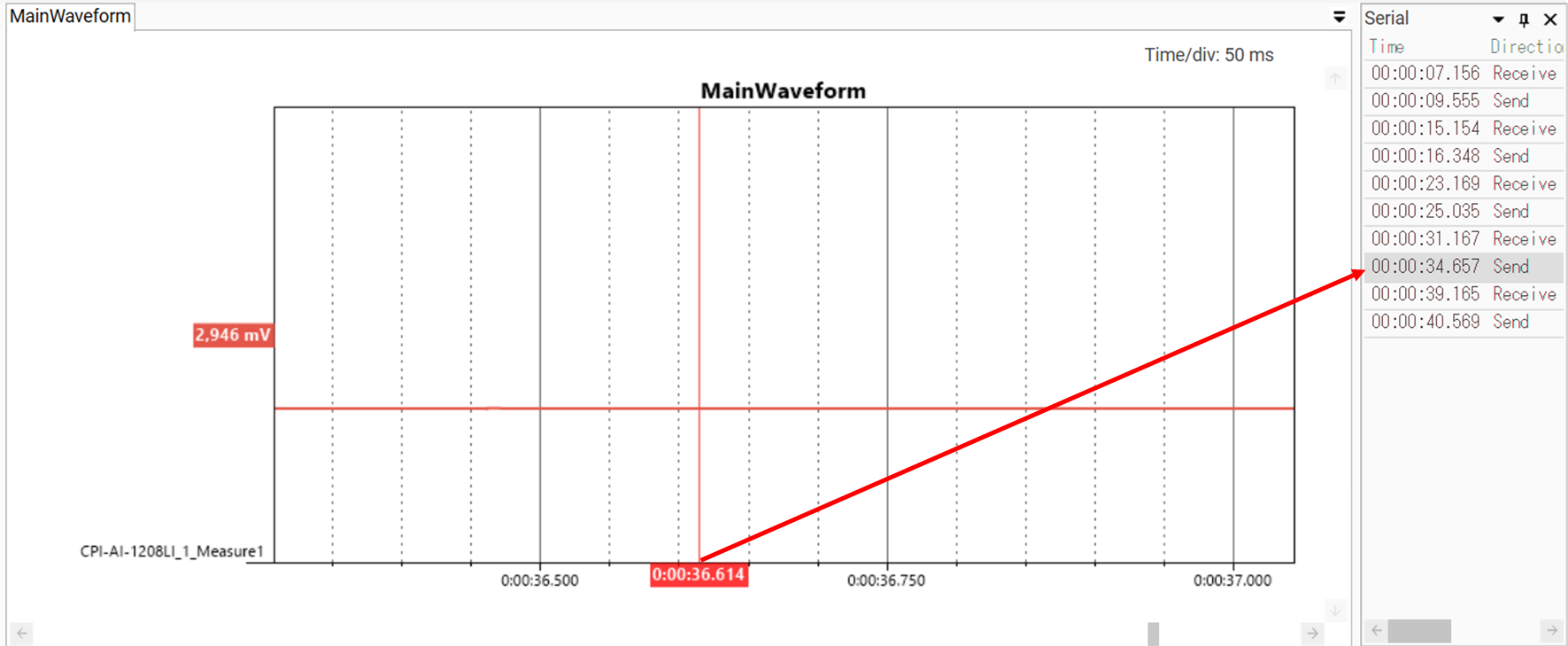 TestRunner の GUI 上で計測を行う - AUTOmealドキュメント