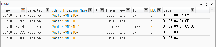 TestRunner の GUI 上でメッセージを送受信する - AUTOmealドキュメント