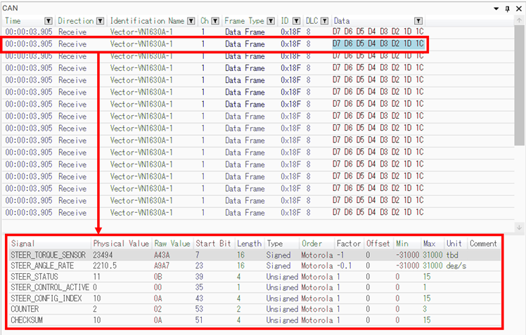 TestRunner の GUI 上でメッセージを送受信する - AUTOmealドキュメント